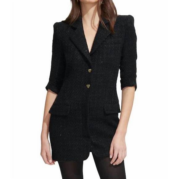Generation Love | Dresses | New Generation Love The Roxy Tweed Dress In ...